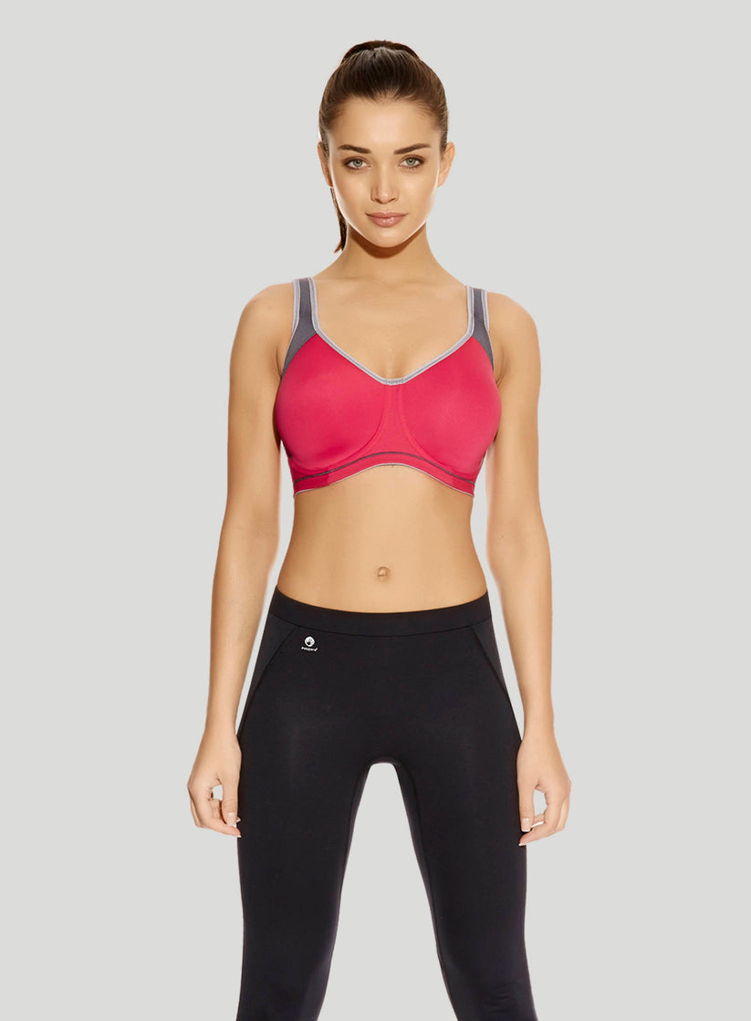 Freya Active: Sonic Spacer Bra Hot Crimson – DeBra's