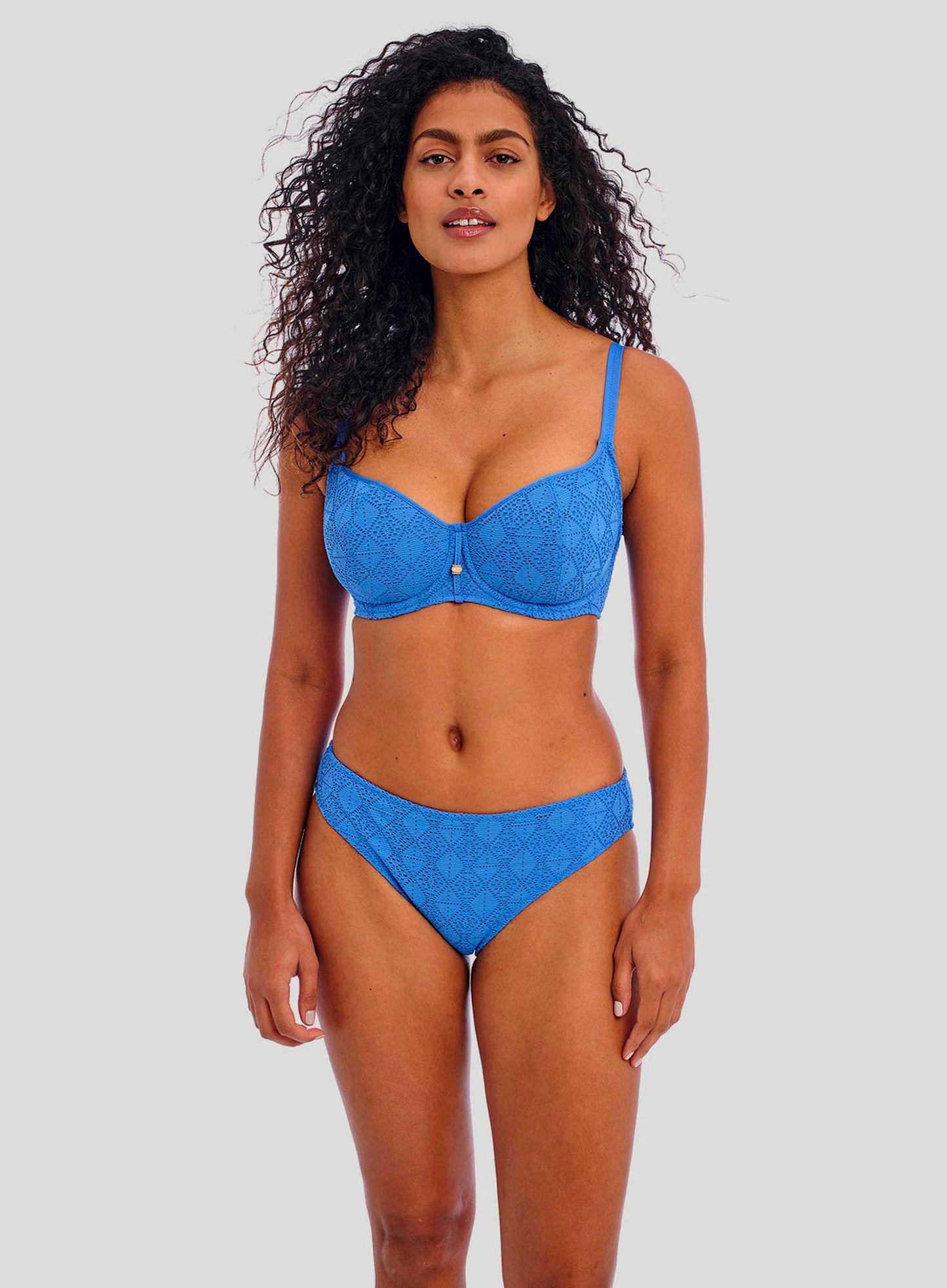 Freya Swimwear: Nomad Nights Underwired Sweetheart Bikini Top Atlantic – DeBra's
