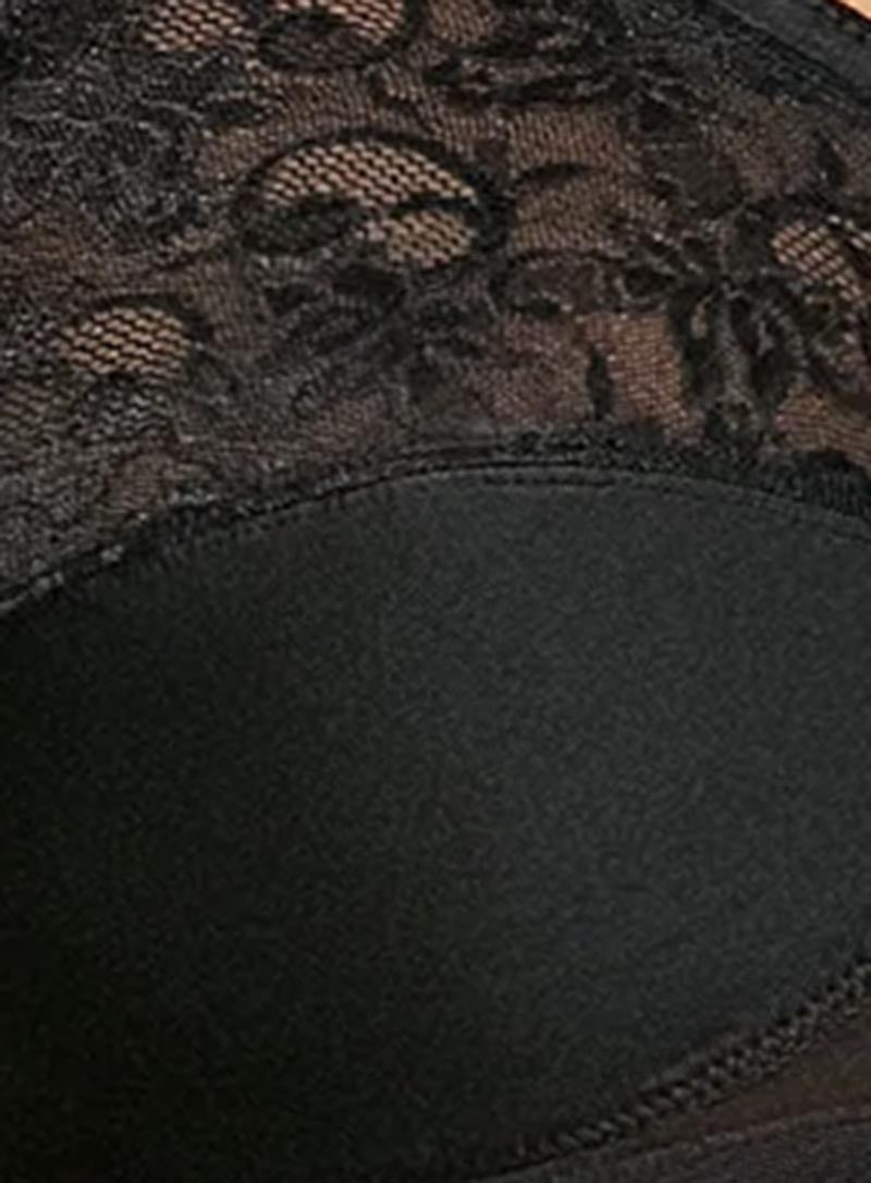 Glamorise: Magic Lift Full Figure Support Bra Black – DeBra's