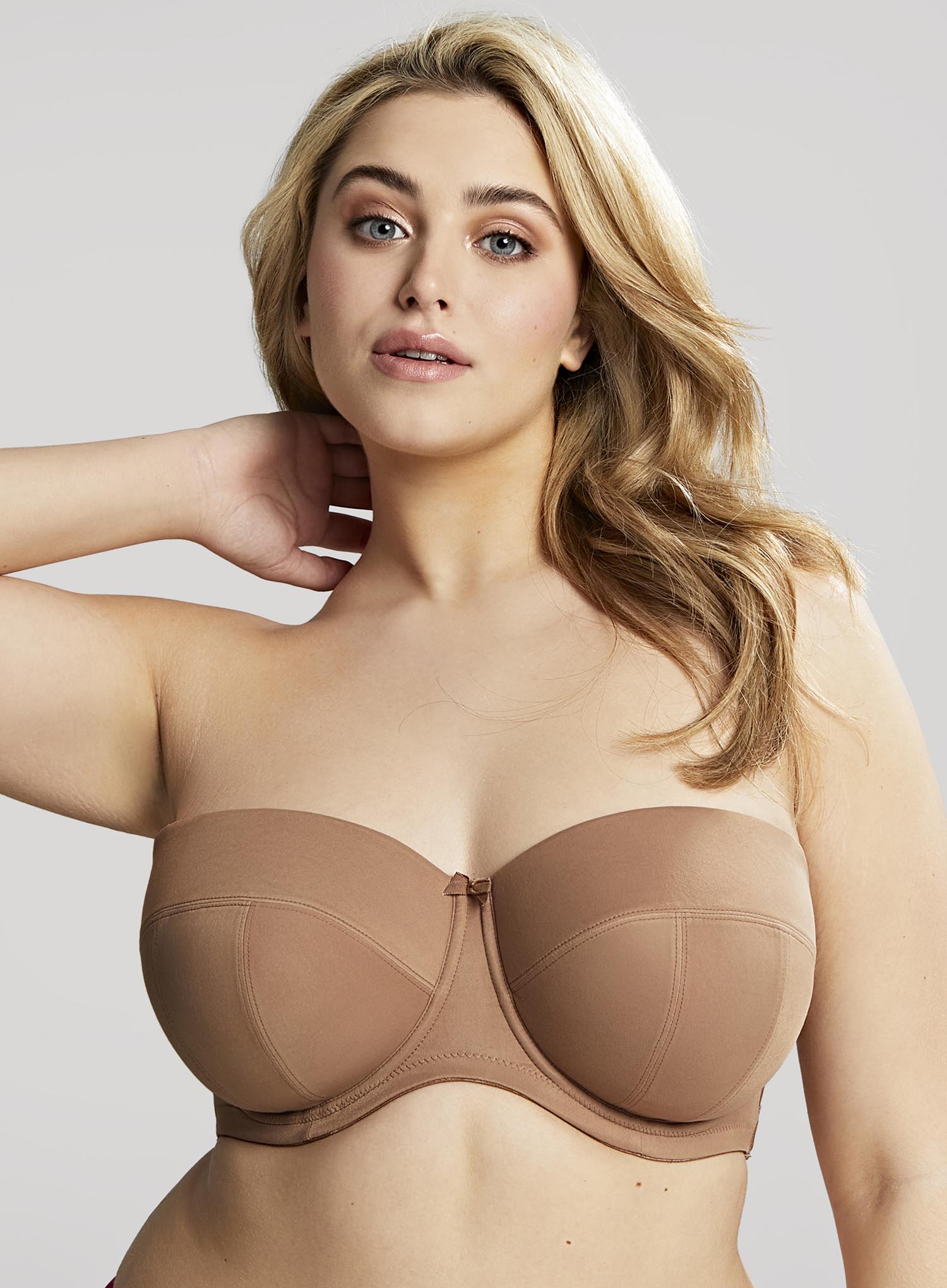 Sculptresse: Dana Strapless Underwired Bra Caramel – DeBra's